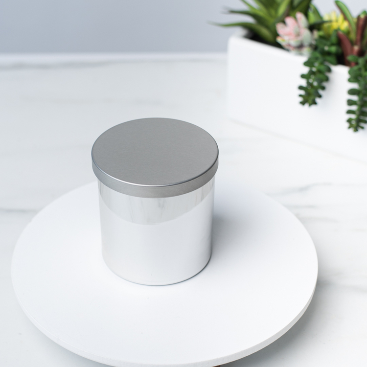 Silver Tumbler Jar - CandleScience